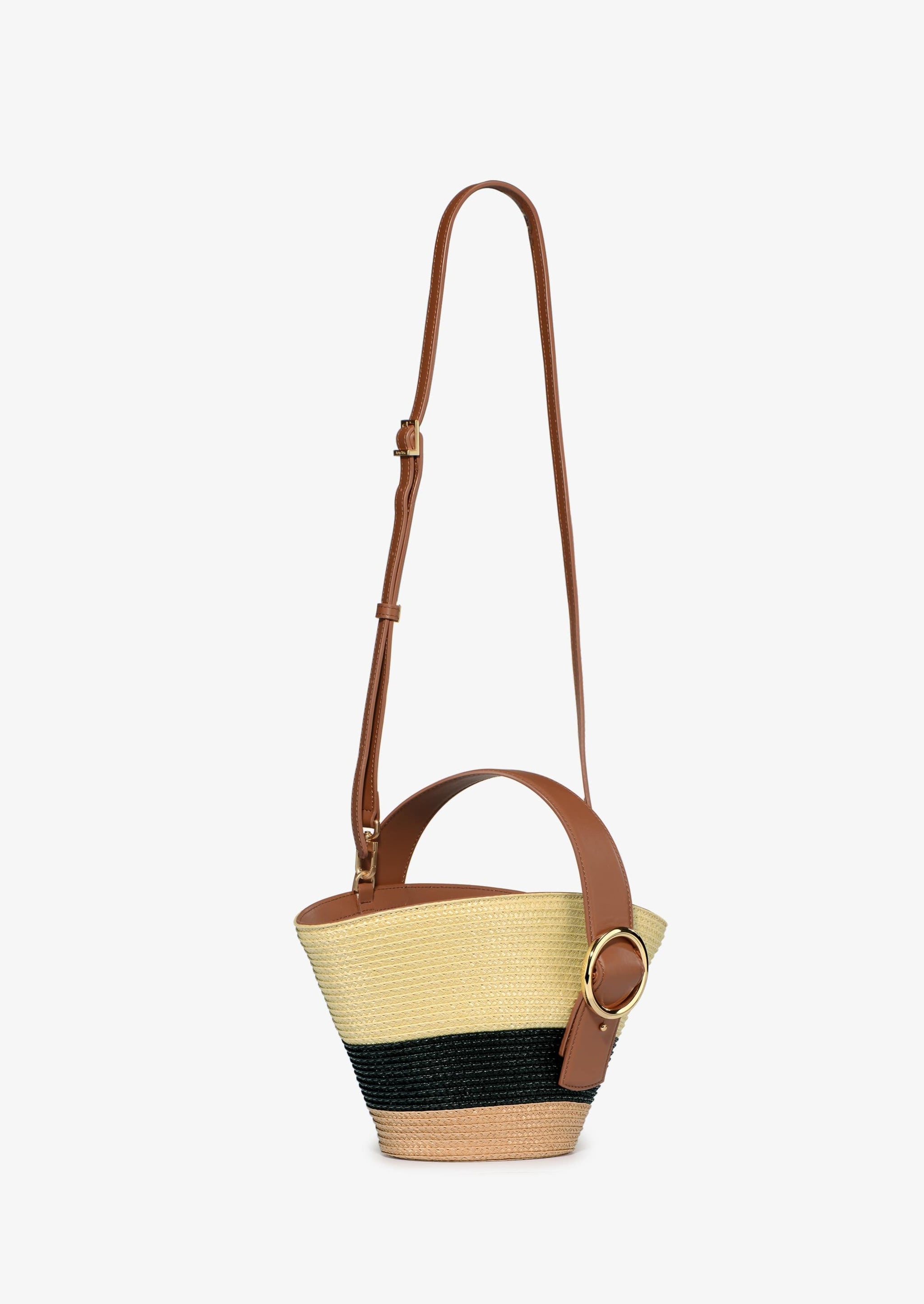 PARISA WANG® | Audrey Raffia Fan Bag – Parisa New York