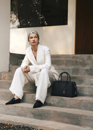 Gabrielle 35 Soft Top Handle Bag – Parisa Wang New York